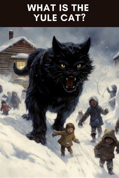 The Myth Of The Yule Cat Icelands Weird Christmas Monster The Pagan