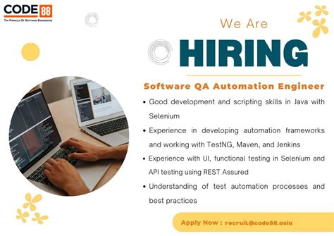 Code88 Company Limited On Linkedin Code88 It Hotjob Automationqa