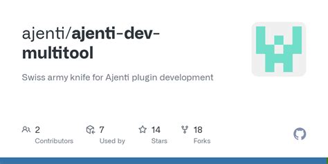 Github Ajentiajenti Dev Multitool Swiss Army Knife For Ajenti Plugin Development