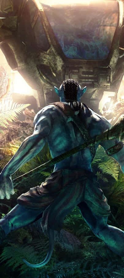 Download Free Avatar Navi Warrior Backdrop Wallpaper