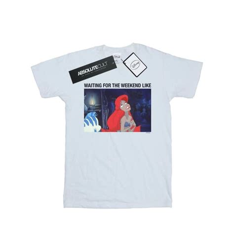 Disney Den Lilla Sjöjungfrun Waiting For The Weekend T Shirt I