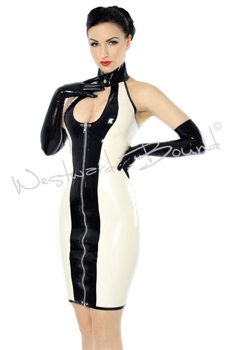 Westward Bound Latex Koozie Dress Fashionable And Elegant A Pic