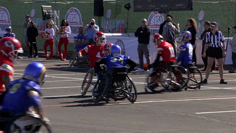 Wheelchair Football League Gives Disabled Athletes New Field Of