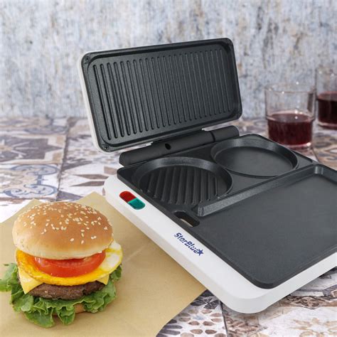Hamburger Grill Maker With Free Recipes Book Starblue