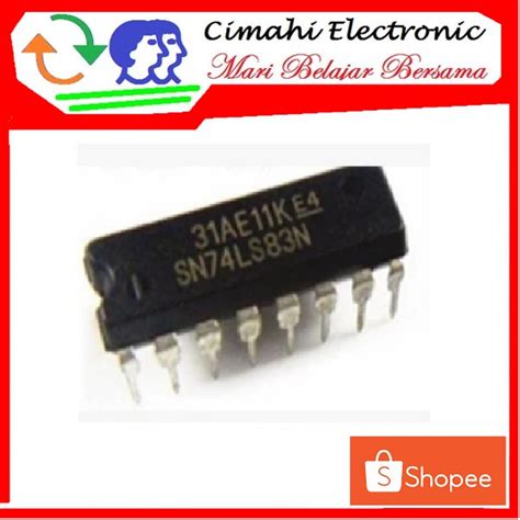 Jual Ic 74ls83 4 Bit Binary Full Adder Shopee Indonesia