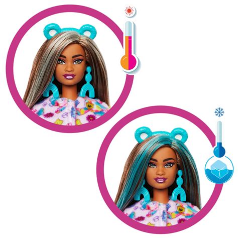 Barbie Poupée Barbie Cutie Reveal Bisounours Avec 10 Surprises Mattel