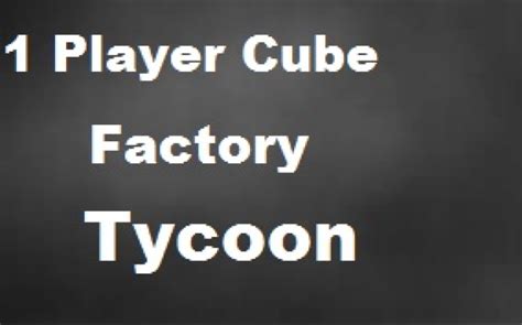 Robloxgo 1 Player Cube Factory Tycoon Vs Sols Rng Full Comparison