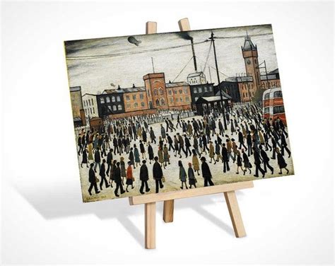 Lowry Going To Work Cross Stitch Patterns Bonus Matching Print Digital