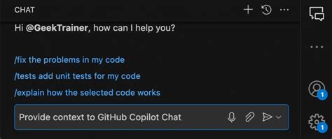 Provide Context To Github Copilot Chat Dev Community
