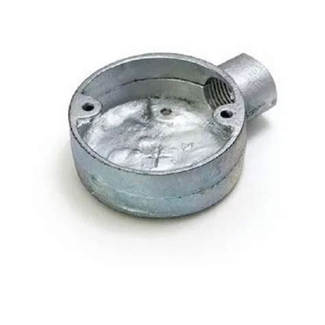Round One Way Galvanized Junction Box 1 Ip54 At ₹ 12piece In Aligarh