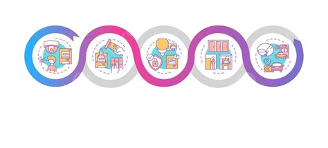 Security Measures Vector Infographic Template Security Bank Graph