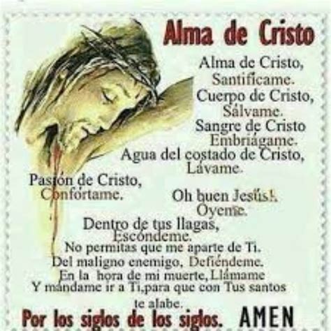 Descubre El Impacto Espiritual De La Oración Alma De Cristo ⋆ La