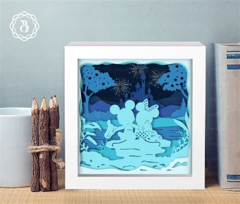 Mickey Mouse Sphere Popup 3d Mickey Mouse And Minnie In Love Paper