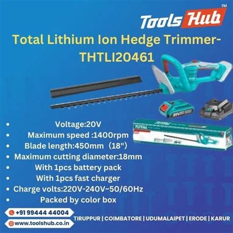 Hedge Trimmer Battery At Rs 8684 Hedge Trimmer In Tiruppur Id 2853686546212
