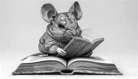 Mouse Sitting On A Book Images Free Download On Freepik