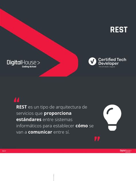 Ppt Rest Pdf Transferencia De Estado Representacional Redes