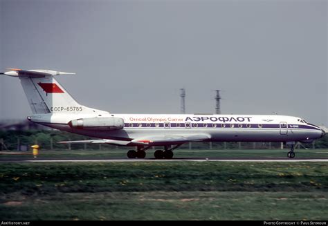 Aircraft Photo Of Cccp 65785 Tupolev Tu 134a Aeroflot Airhistory