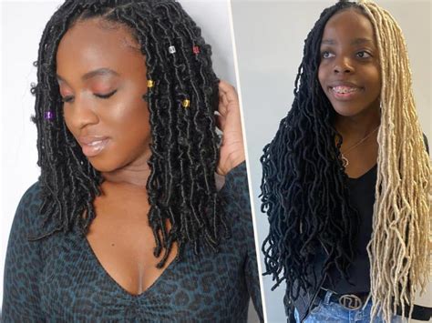 20 Faux Locs Hairstyles Fake Braids Braid Hairstyles
