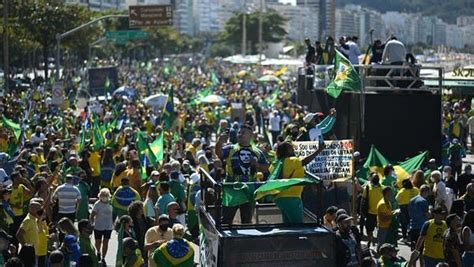 Thousands Take To The Streets In Brazil In Pro Bolsonaro Protests