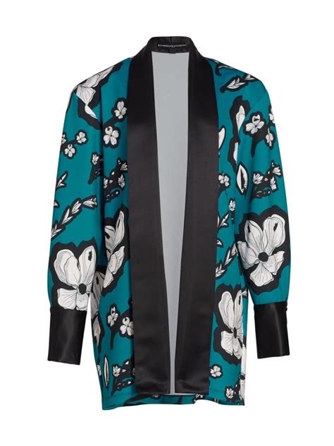 Shop Kimberly Goldson Laino Floral Print Kimono Saks Fifth Avenue