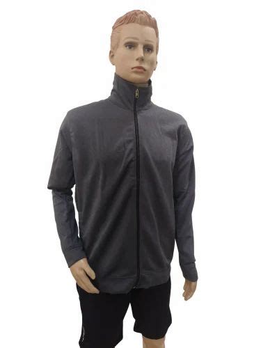 Men Dark Grey Polyester Jacket At ₹ 650piece Cuttack Id 2853203629062