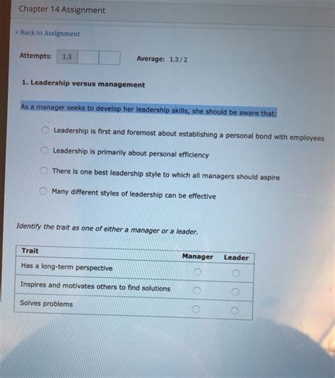 solved chapter 14 assignment