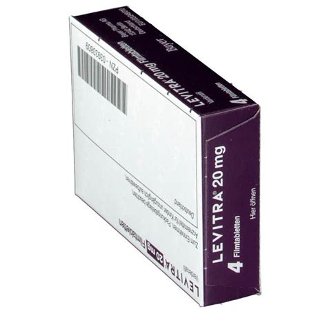 Levitra® 20 Mg Filmtabletten 4 St Mit Dem E Rezept Kaufen Shop Apotheke