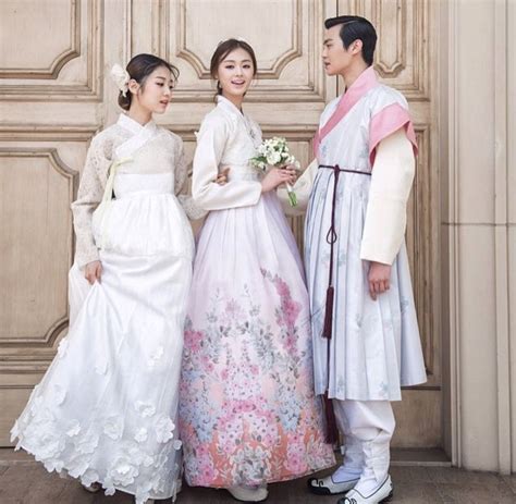 Korean Hanbok Hanbok Wedding Dress Korean Wedding