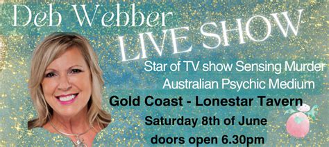Deb Webber Live Show Gold Coast 8th June 2024 Deb Webber