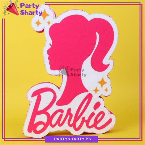 D 5 Barbie Character Thermocol Standee For Barbie Theme Based Birthday Party Sharty