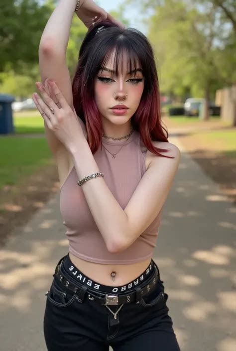 Eva Alternative Goth Egirl Flux Seaart Aiモデル