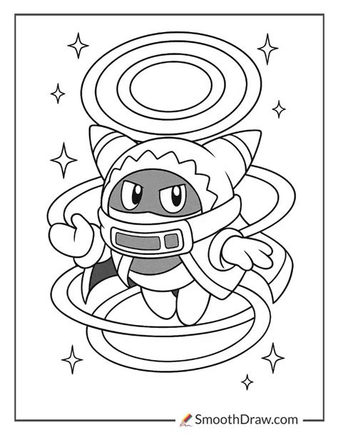 Magolor Kirby Coloring Pages
