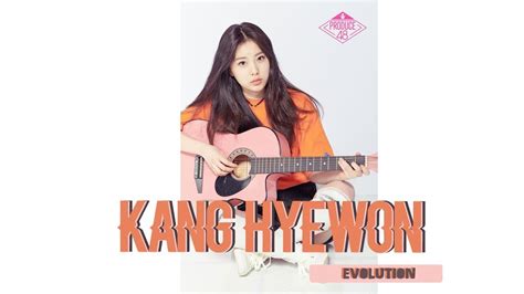 Kang Hyewon 강혜원 Evolution In Produce 48 Youtube