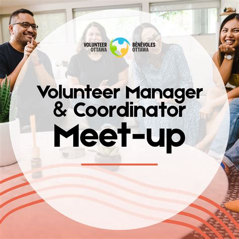 Volunteer Manager And Coordinator Meet Up — January 20 2026 Volunteer