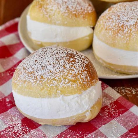 Maritozzi Recipe Sweet Italian Cream Filled Buns This Italian Kitchen