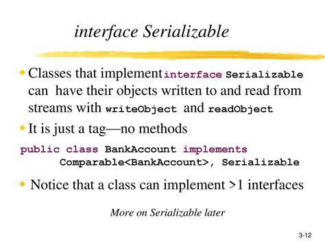 Polymorphism And A Few Java Interfaces Ppt Download