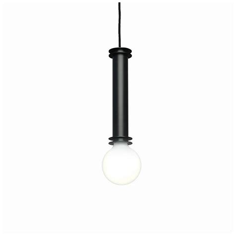Ultralights Solo 5 Wide Black Led Retrofit Mini Pendant 730m6