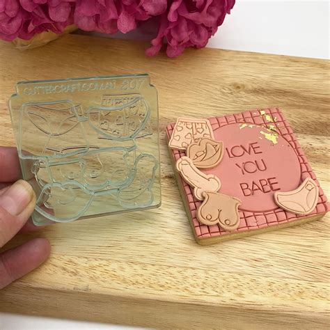 Stamp And Cut Double Up Naughty Love Mini Icons Handmade Cuttercraft