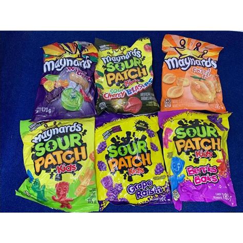 Assorted Maynards Candy 6 X 185g