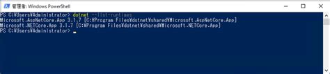 Net Core Windows Server Hosting のバージョンアップをする Windows Server Tips