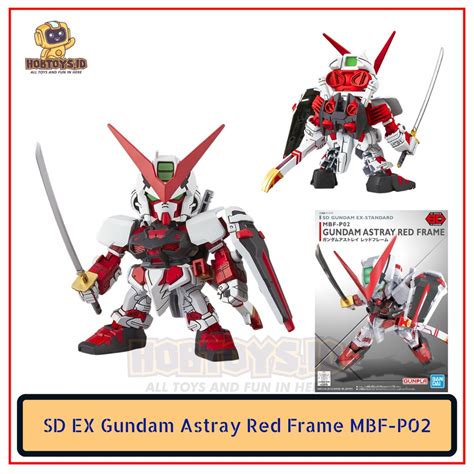 Jual Sd Ex Standard Gundam Astray Red Frame Shopee Indonesia