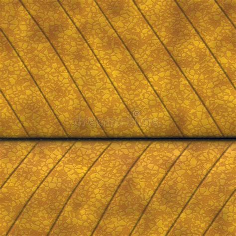 Horizontal Seamless Pattern Of Leaf Structure Stock Illustration Illustration Of Turned