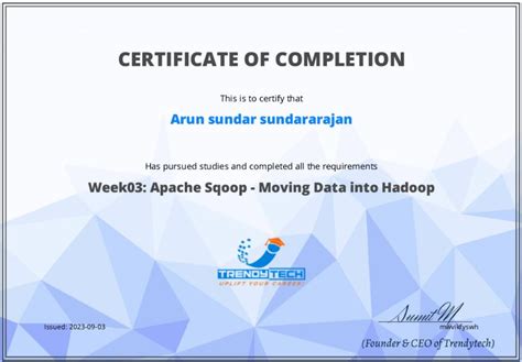 Completed Week03 Apache Sqoop Moving Data Into Hadoop Module