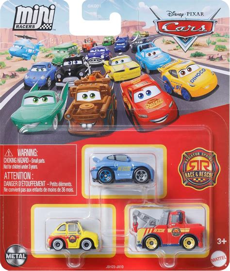 Disney Cars Mini Racers 3 Pack Radiator Springs Race