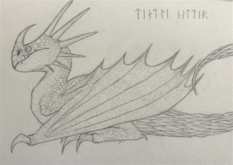 Drawing A Deadly Nadder From Memory Fandom