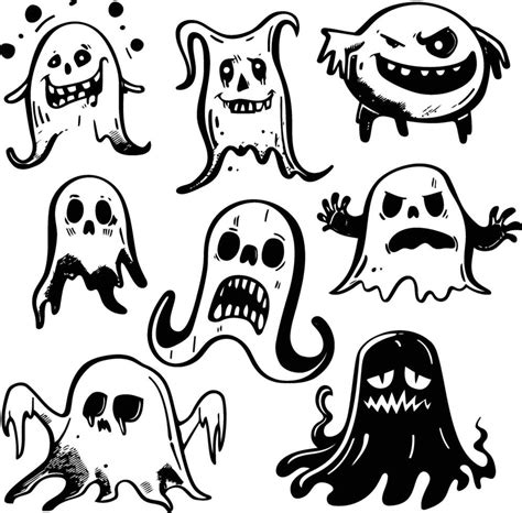 Terrifying Ghost Drawing