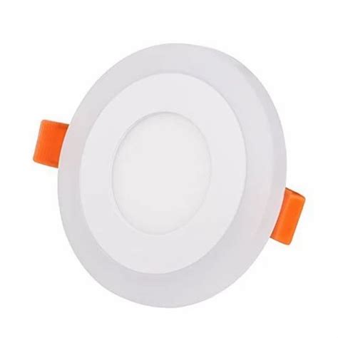 Aluminium Metal 3w Concealed Round Led Panel Light 3 W At ₹ 440piece