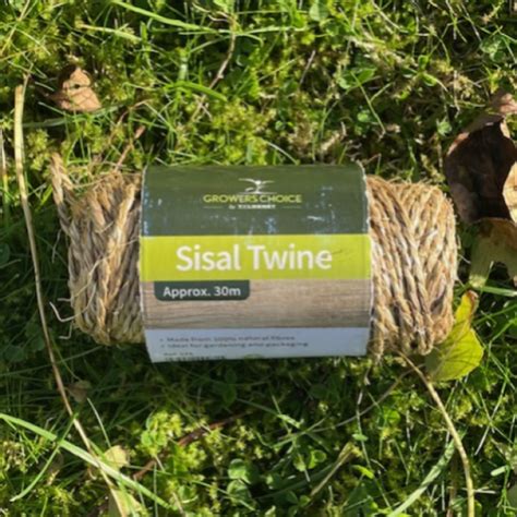 Biodegradable Sisal Twine 30m Muddy Faces