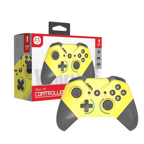 Switchliteoledpcandroidiossteam Wireless Controller With Nfc Functionyellowgame Controller