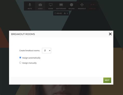 Breakout Rooms Vidcall By Augmentalis